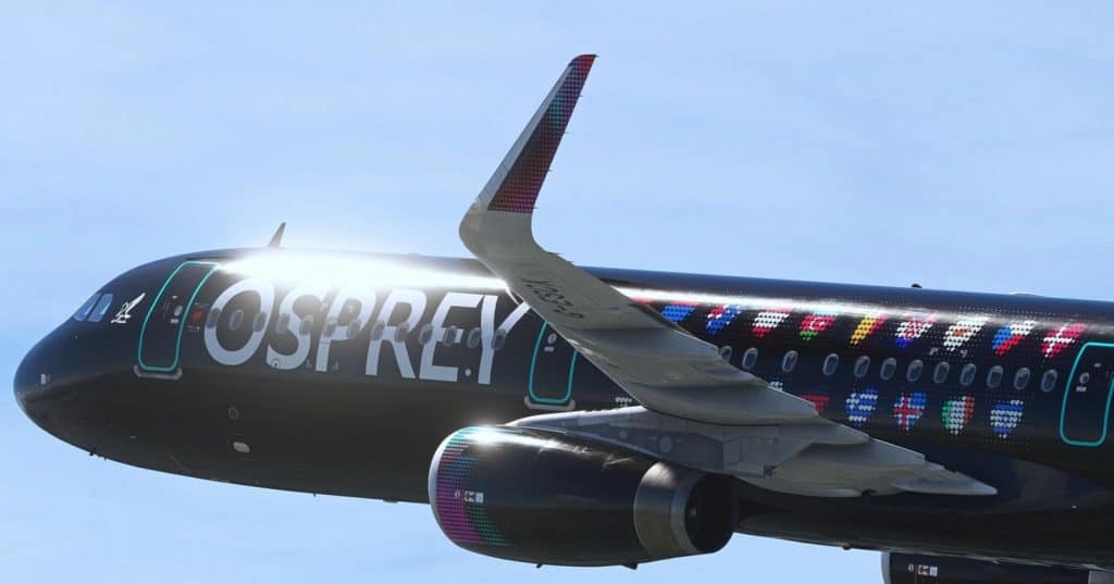 Osprey Airways G-ESCX (Eurovision 2025 special) v1.0 | MSFS 2024 Mod